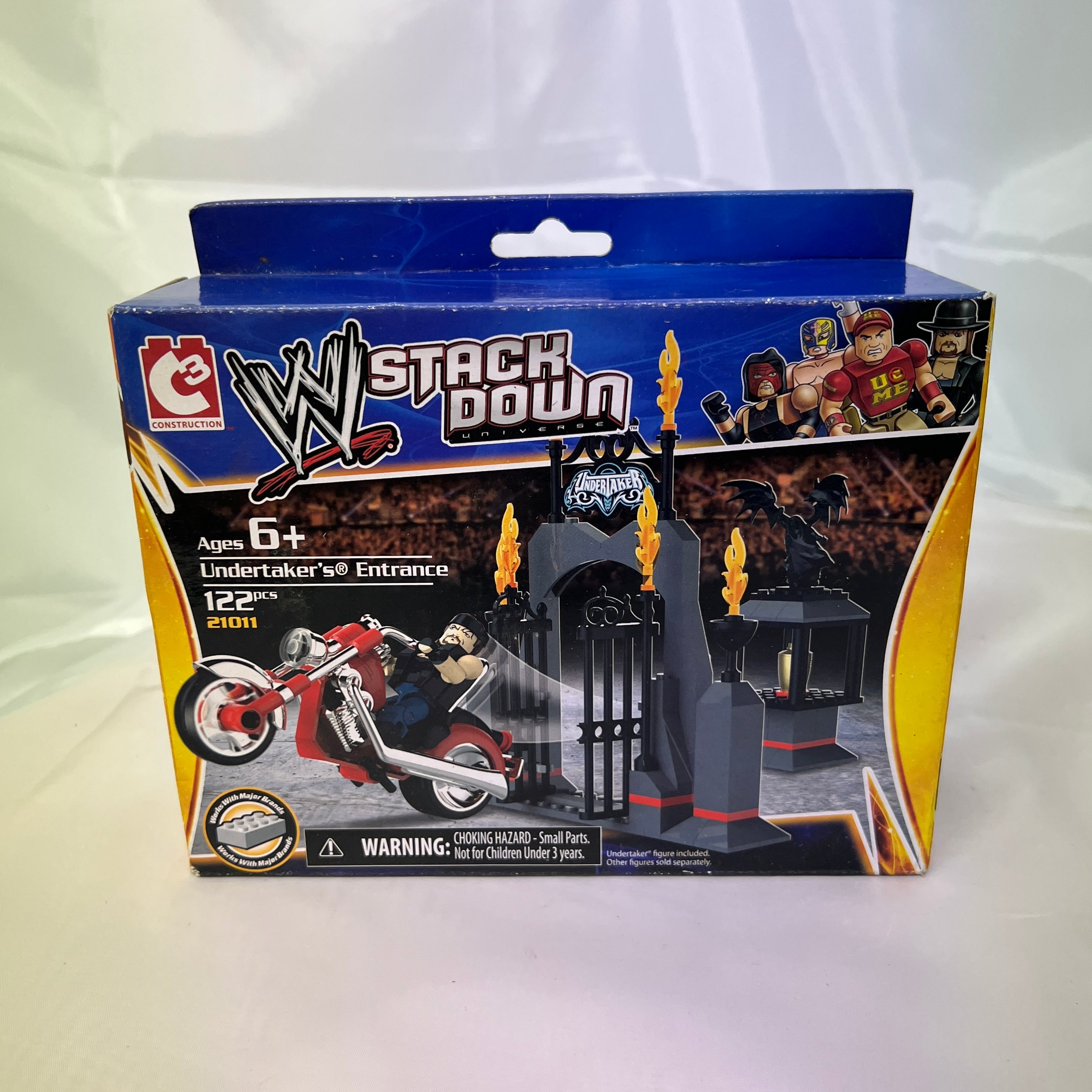 WWE Stackdown Undertaker's Entrance Building Set 21001 Wrestling Compl ...