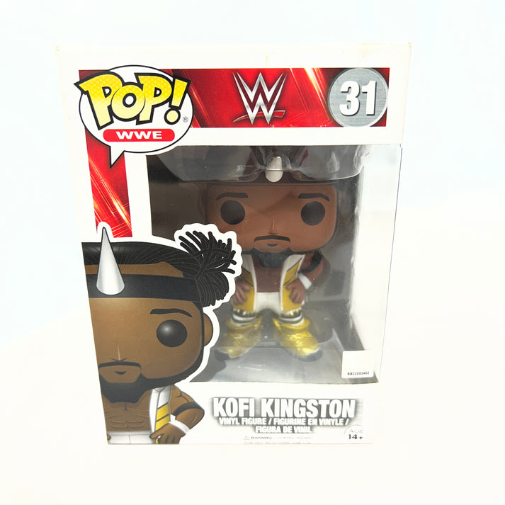 Kofi Kingston WWE Pop Vinyl 31 Collectable Action Figure – Wrestling ...