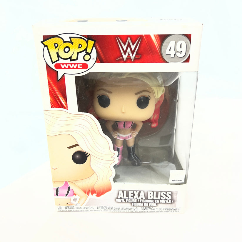 Alexa Bliss WWE Pop Vinyl 49 Collectable Action Figure – Wrestling ...