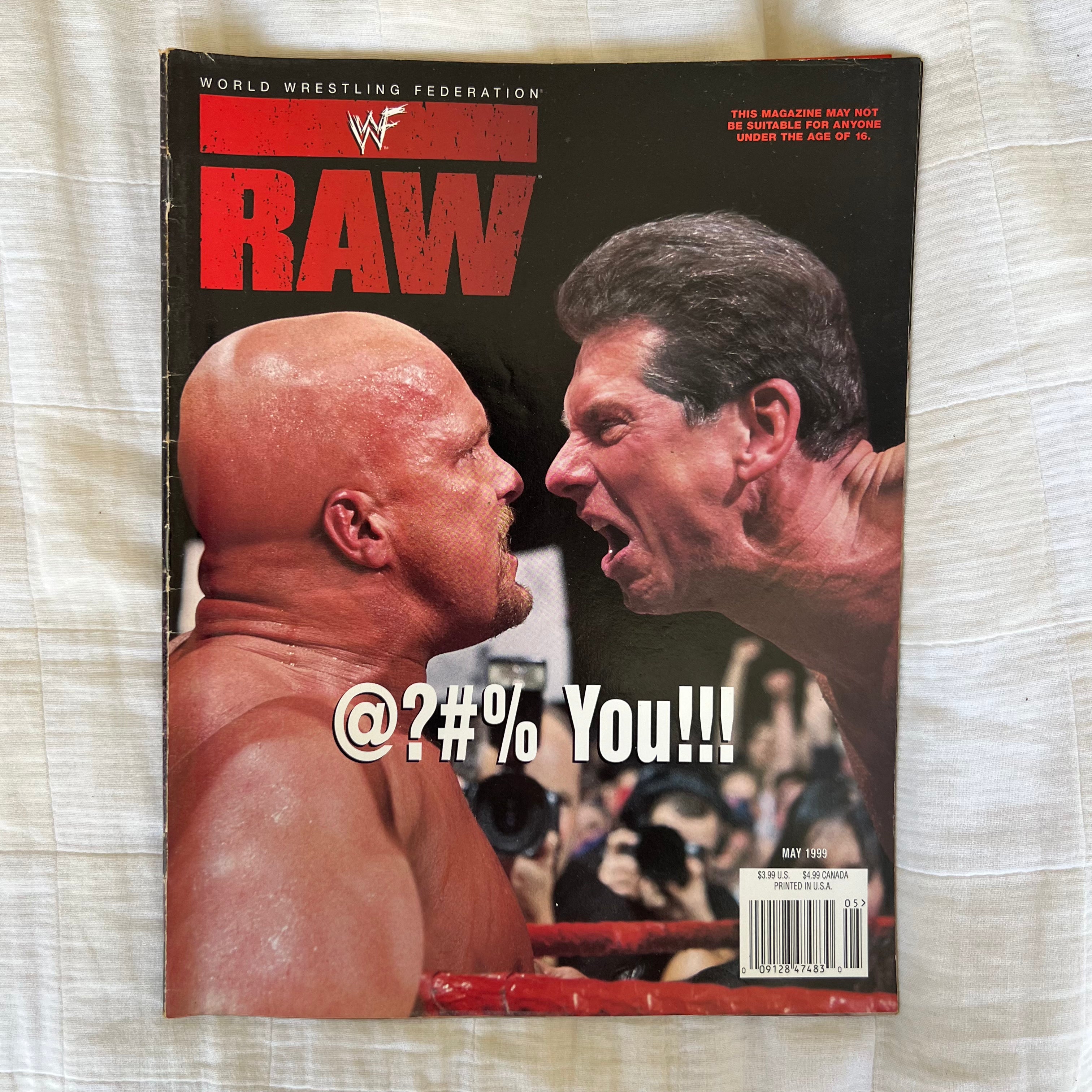Mcmahon Austin - WWE WWF Magazine Retro Collectable Merchandise ...