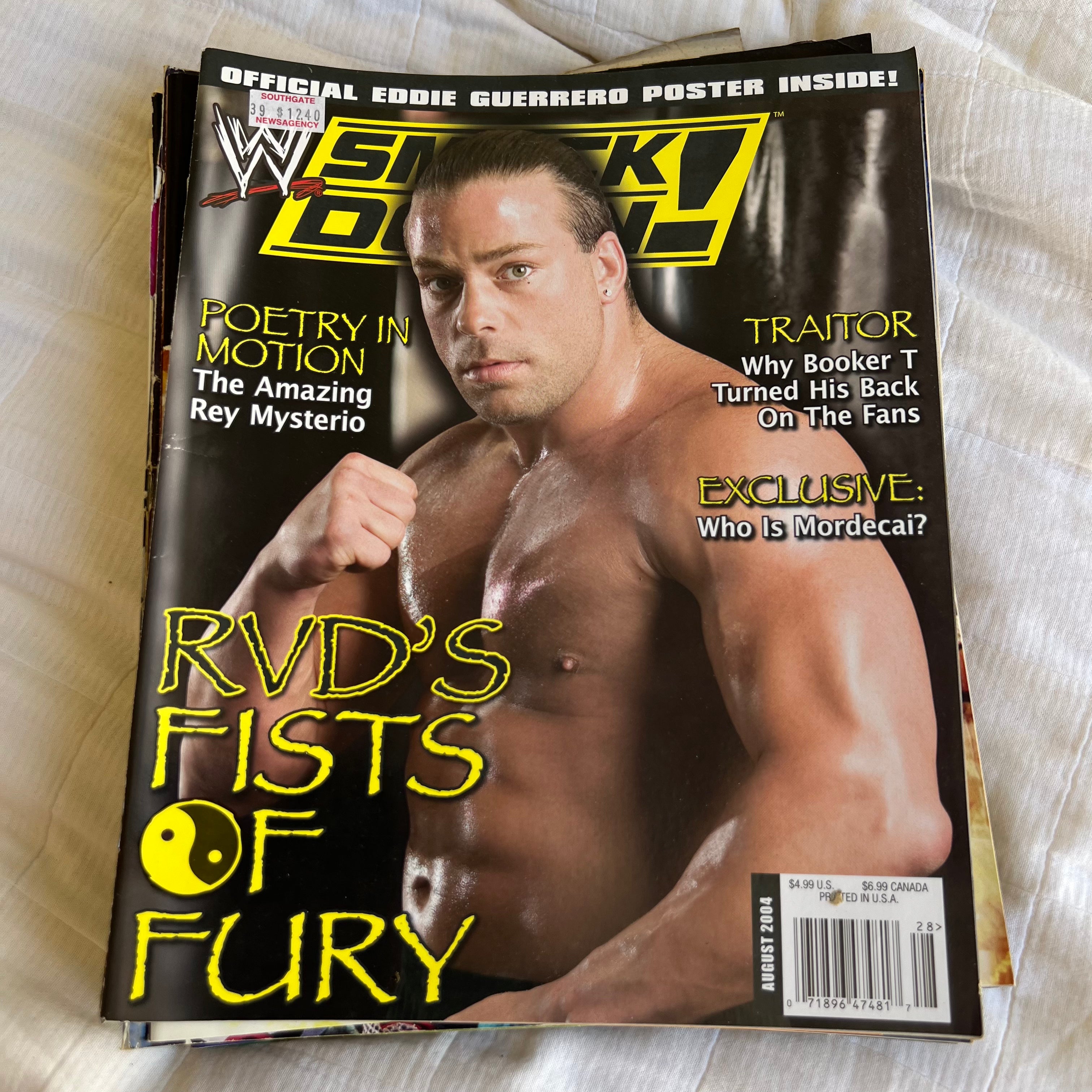 RVD - WWE WWF Magazine Retro Collectable Merchandise – Wrestling Store ...