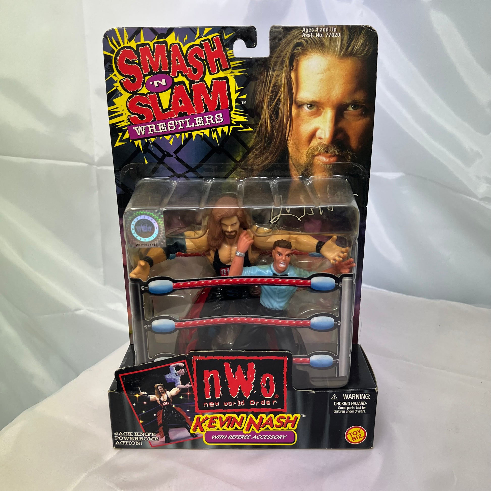 Kevin Nash NWO Wolfpac - WCW Smash N Slam Action Figure WWE – Wrestling ...