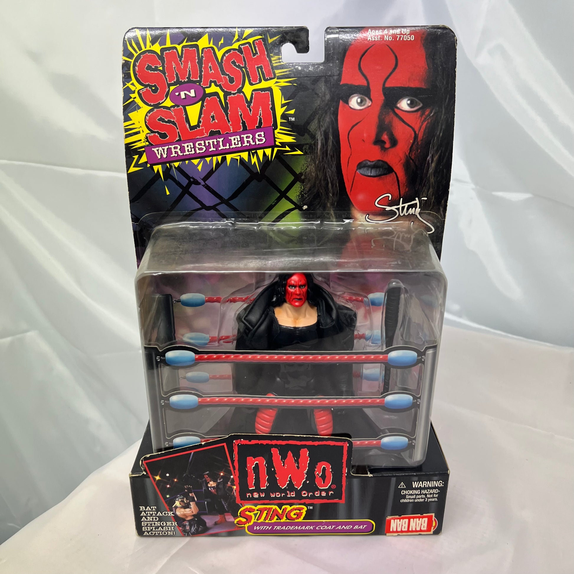 Sting NWO Wolfpac - WCW Smash N Slam Action Figure WWE – Wrestling ...
