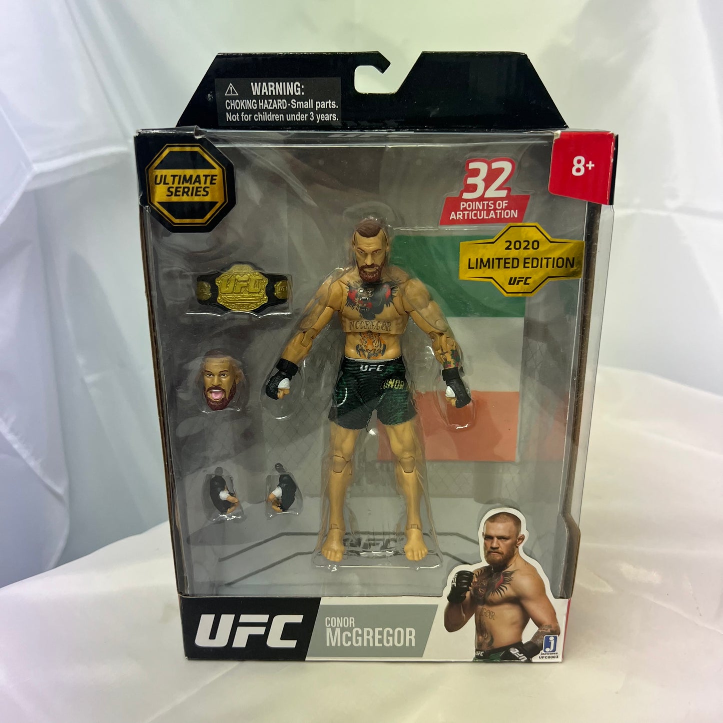 Connor McGregor UFC Ultimate Series Jazwares Action Figure – Wrestling ...