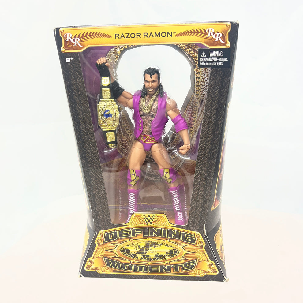 Razor Ramon WWE Elite Defining Moments Action Figure – Wrestling Store ...